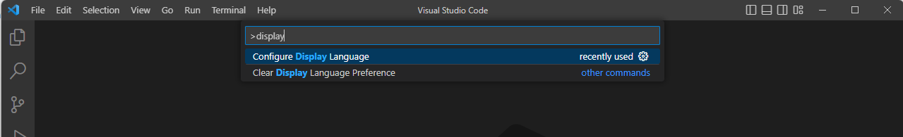 Como mudar o idioma da interface do Visual Studio Code para Português